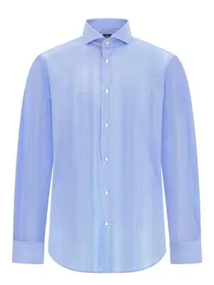 Boggi Milano Striped Shirt - Blue