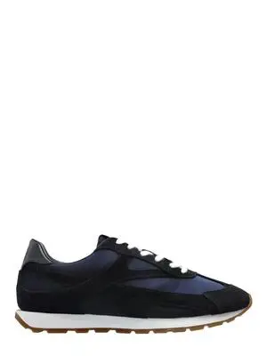 ANINE BING Panelled Suede Sneakers - Blue