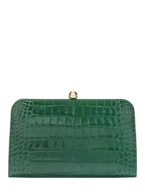 FURLA Alba Croc-Effect Clutch