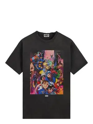 Kith Heroes Vs. Street Fighter Vintage Marvel Vs. Capcom T-shirt - Black