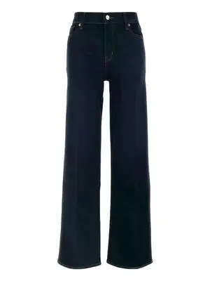 FRAME Le Palazzo Wide-leg Trousers - Blue