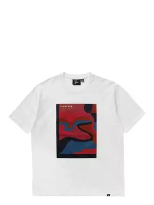 PARRA Ftp Booster Cotton T-shirt - White