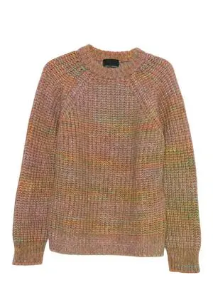 ROBERTO COLLINA Crew-neck Sweater - Brown