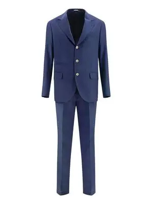 Brunello Cucinelli Single-breasted Suit - Blue