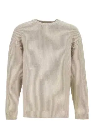 ENTIRE STUDIOS Ribbed Wool Sweater - Neutrals