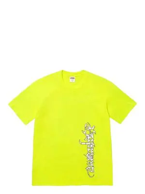 Supreme Satan Graphic T-shirt - Yellow