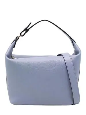 VALEXTRA Mochi Zip Tote Bag - Blue