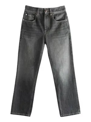 Brunello Cucinelli Five-pocket Jeans - Black