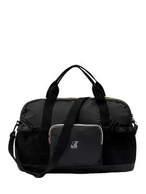 K-WAY Marcel Logo-detail Holdall - Black