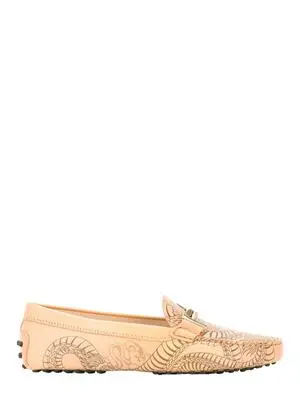 TOD'S Tattoo Dragon Loafers