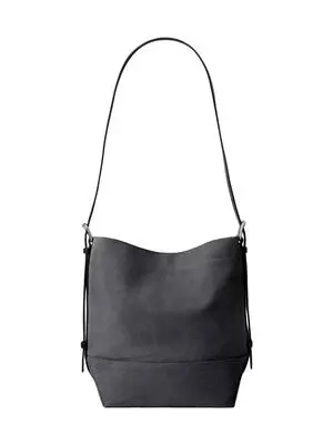 LEMAIRE Small Belted Tote Bag - Black