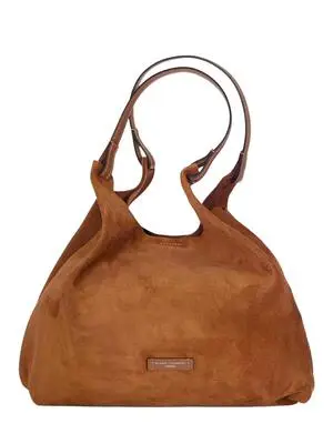 GIANNI CHIARINI Leather Shoulder Bag - Brown