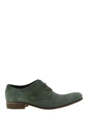 JULIAN Suede Derby Shoes - Green
