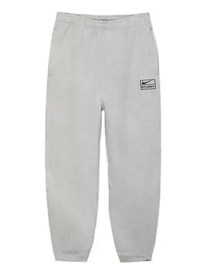 StÜssy X Nike Fleece Track Pants - Grey