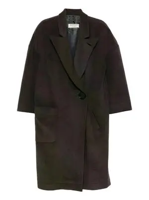 A.N.G.E.L.O. VINTAGE CULT 1980s Button-fastening Coat - Brown
