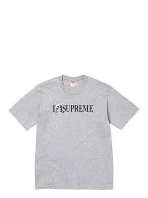 Supreme Logo-print T-shirt - Grey