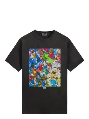 Kith X Marvel Vs. Capcom Clash Of Super Heroes T-shirt - Black