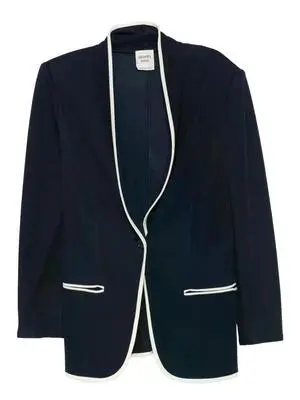 Hermès 1990s Trim Jacket - Blue