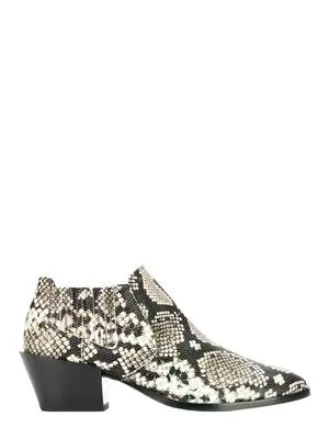 TOD'S Snakeskin Ankle Boots