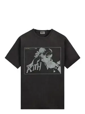 Kith X Capcom Chun Li Graphic T-shirt - Black