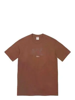 Supreme Three Kings-graphic T-shirt - Brown