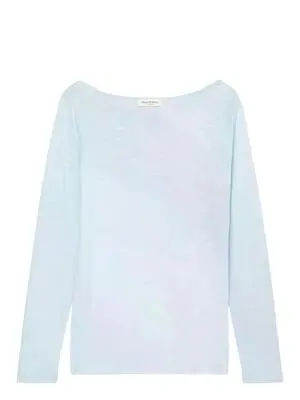 Marc O'polo Long-sleeve Boatneck Top - Blue