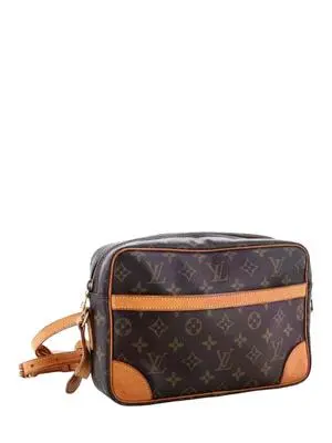 LOUIS VUITTON Trocadero 27 Monogram Crossbody Bag - Brown