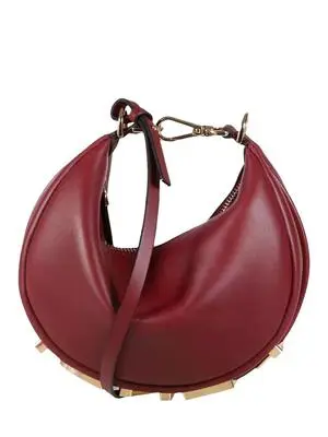 Fendi Logo Shoulder Bag - Red