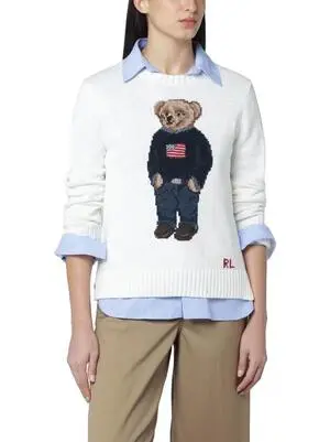 Polo Ralph Lauren Polo Bear Sweater - White