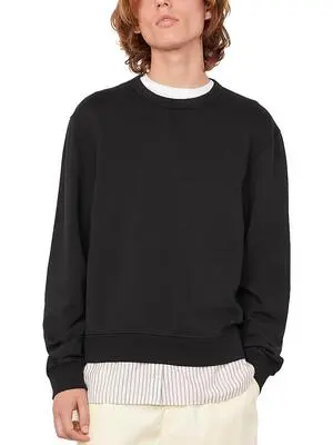 Officine Générale Darius Crewneck Sweatshirt - Black/white