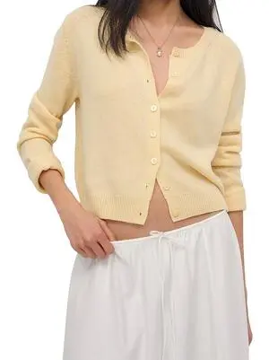 REFORMATION Clara Cashmere Cardigan