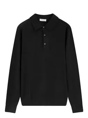 BRAMANI CASHMERE Wool Polo Sweater