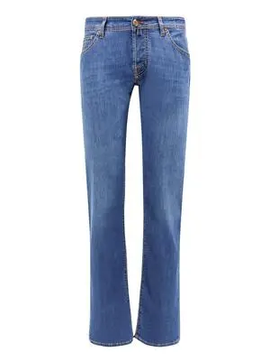 Jacob Cohen Nick Stretch Cotton Jeans - Blue