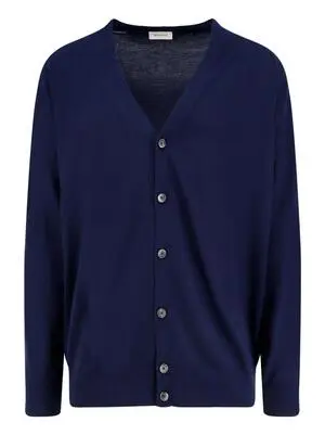 BRAMANI CASHMERE Wool Cardigan Blue