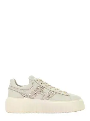 Hogan 40mm Logo-detail Platform Sneakers - Neutrals