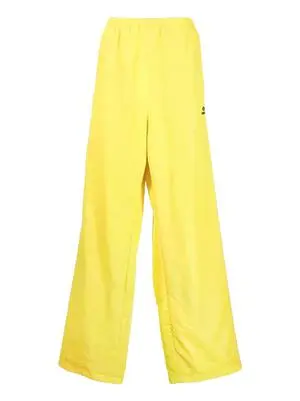 Balenciaga Logo Tracksuit Bottoms - Yellow