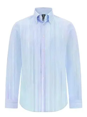 Boggi Milano Striped Shirt - Blue