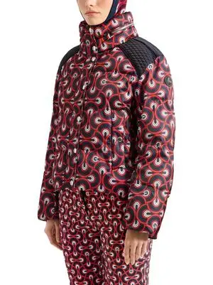 Fusalp Quilted Ski Jacket Red
