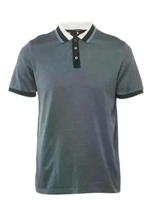 BOSS Cotton Polo Shirt Blue