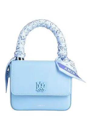 Amiri Leather Flap Bag - Blue