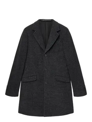 ALLSAINTS Wool-blend Slim Caspian Coat - Black