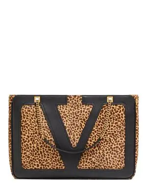 Valentino Garavani Medium Viva Superstar Tote Bag - Brown