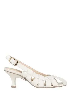 TOD'S Leather Sandals - White