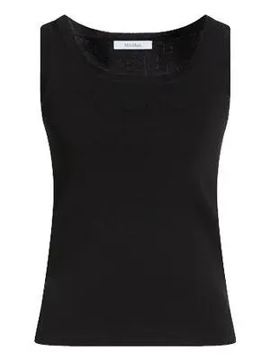 Max Mara Top Viscose Polyamide - Black