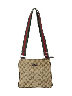 Gucci Original GG Web Messenger Beige