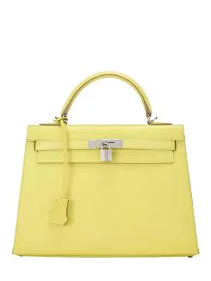 Hermès Epsom Kelly Sellier 32 - Lime