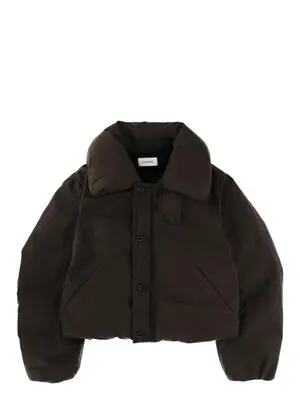 LEMAIRE Short Down Blouson Jacket - Brown
