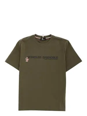 Moncler T-shirt With Logo - Green