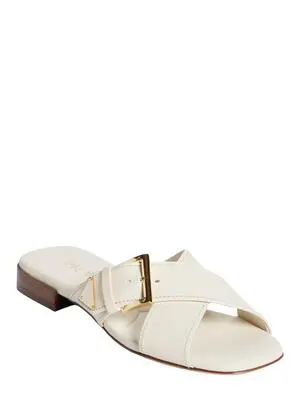Prada Square-toe Italian-leather Sandal - Talco