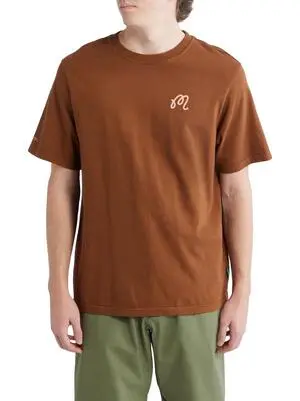 MALBON Bermuda Foraging Graphic T-shirt - Pecan